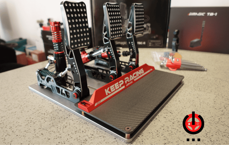 Test du Simagic P2000, un pédalier hydraulique TRES performant