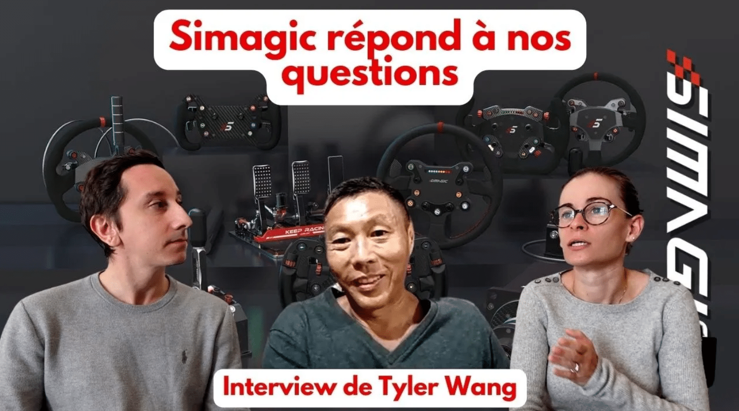 La gamme Simagic s'agrandit ? Tyler Wang nous répond