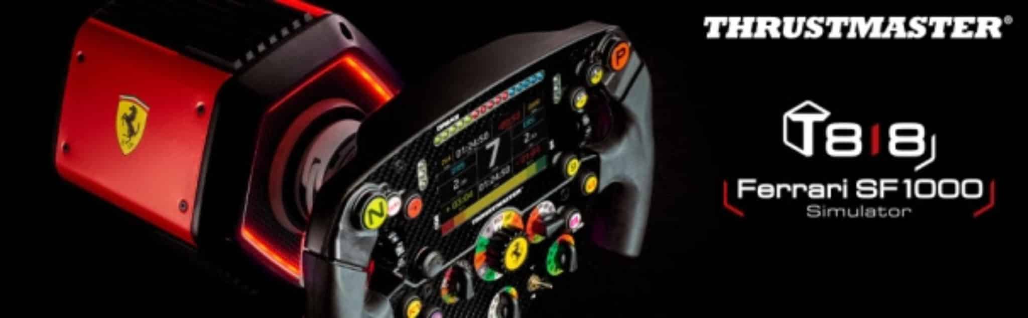 Thrustmaster T818 Ferrari SF1000 : l'eau à la bouche