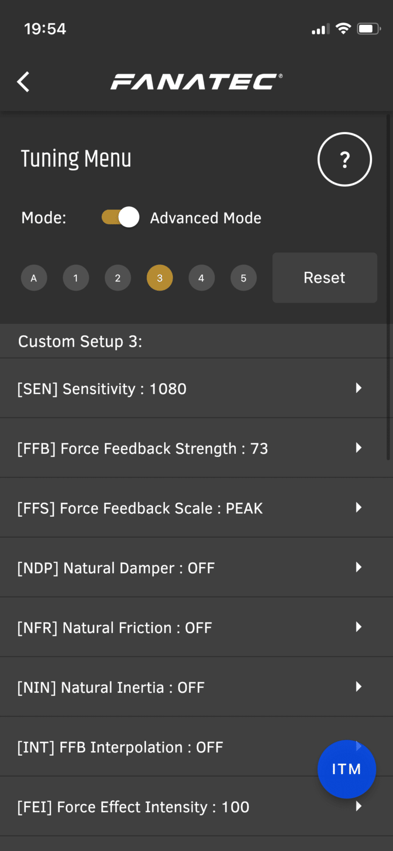 L’application Fanatec: un goût d’inachevé