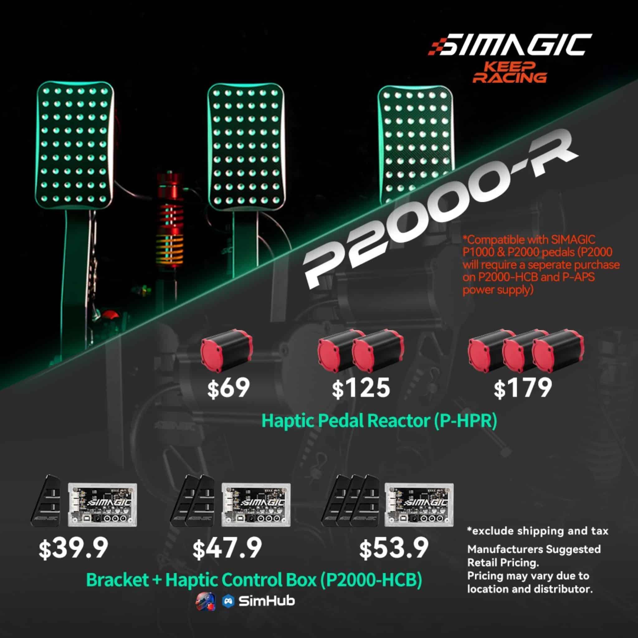 Le Simagic P2000 a enfin droit à ses moteurs haptiques