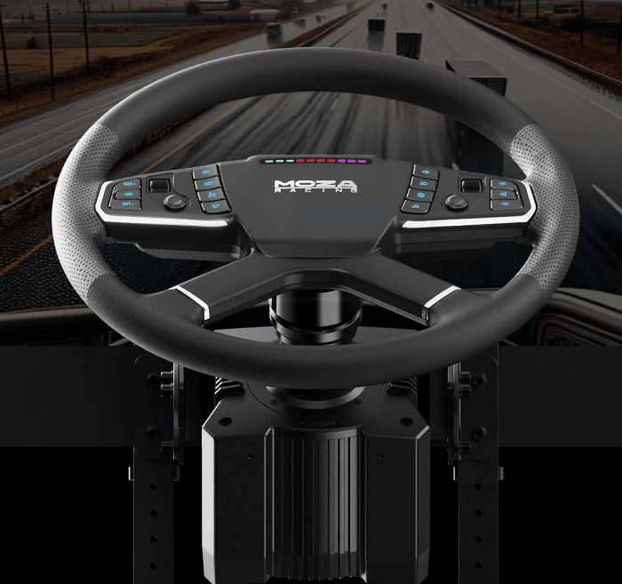 Découverte : Moza TSW, enfin un volant pour ETS2 et ATS